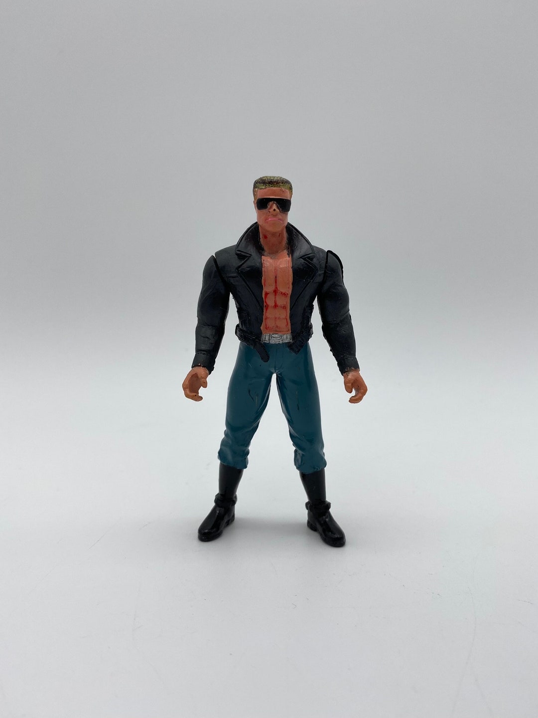 Vintage Terminator Action Figure Rare Bootleg From the 1980s Arnold ...