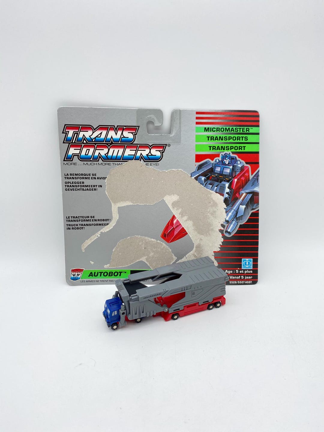 Original Transformers G1 Micromasters Overload With Original Cardback ...