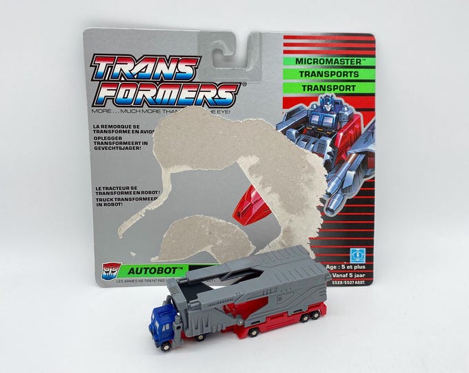 Original Transformers G1 Micromasters Overload With Original Cardback ...