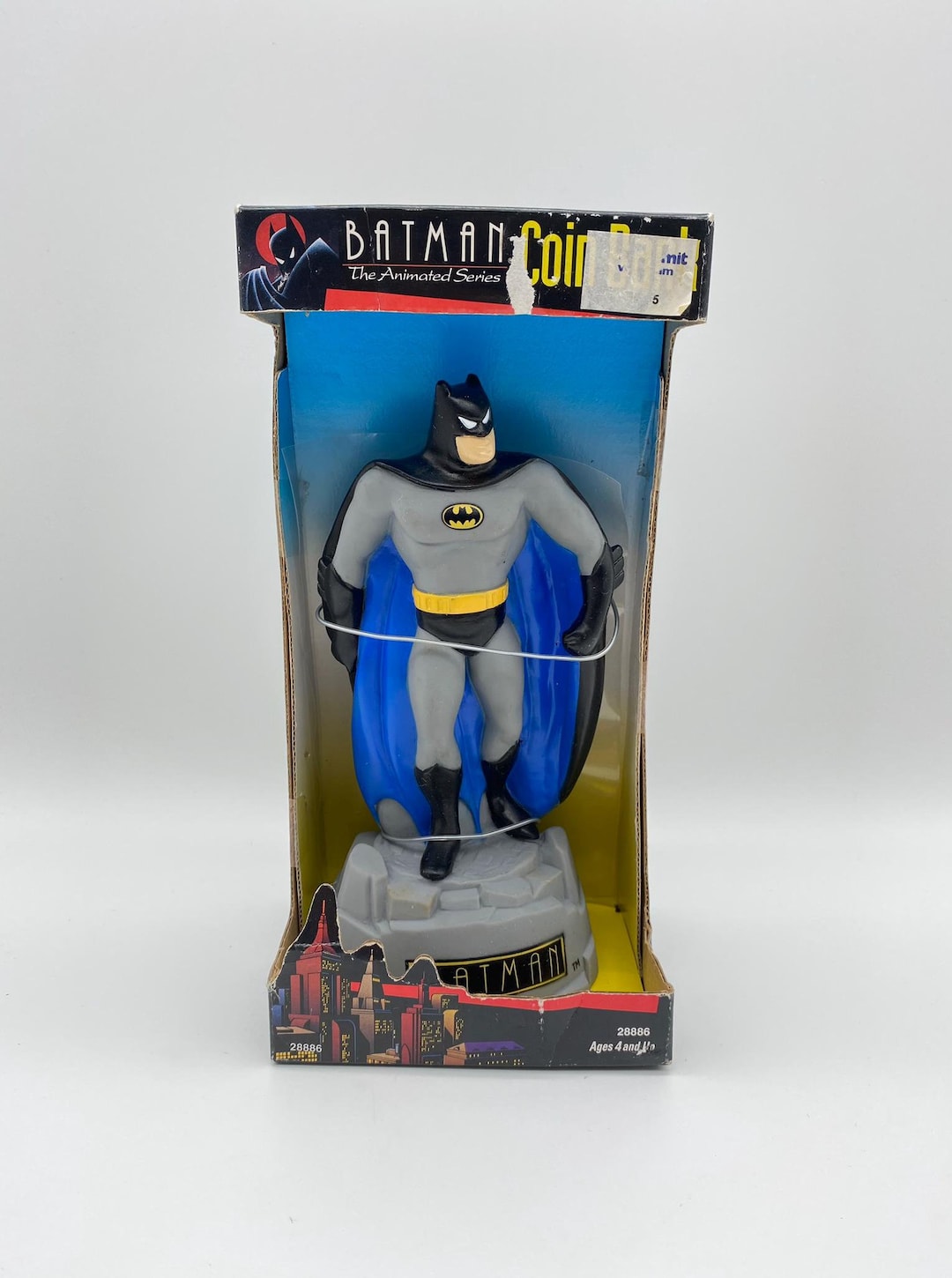 Batman the Animated Series Coin Bank in Original Box DC Comics Made by ...