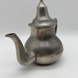 Antique Tuareg Teapot African Pewter Teapot Moroccan Berber Handmade ...