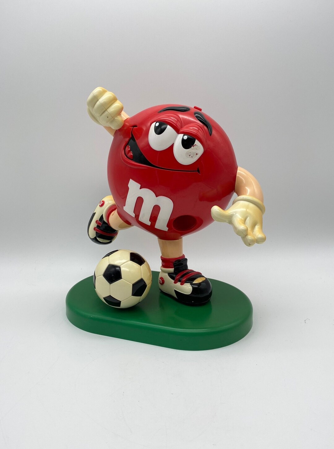 M&m's Red Candy Dispenser From 1999 Vintage M and M Collectible Made by ...