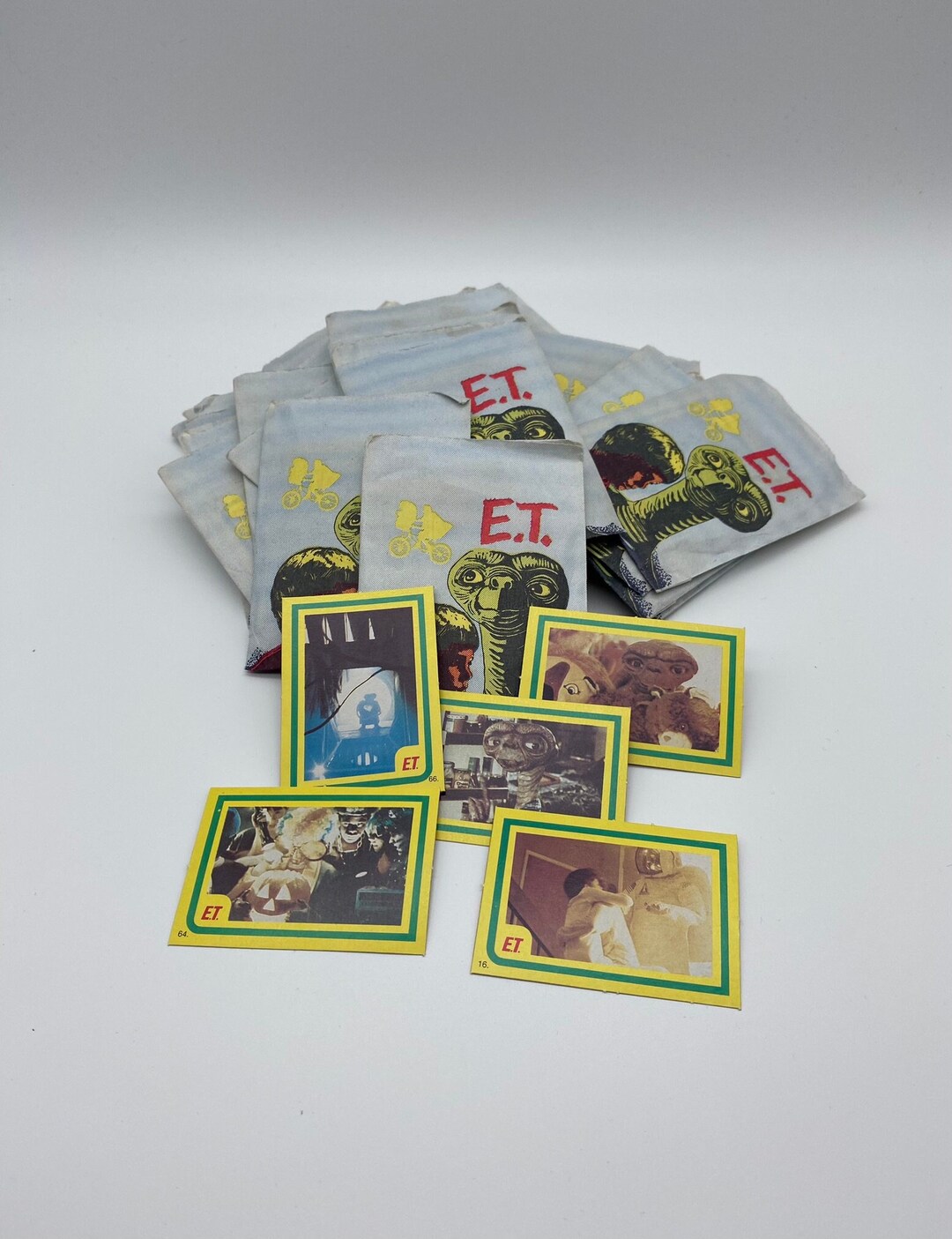 ET Movie Collector Cards Rare E.T. Photo Cards Made in Holland Extra ...