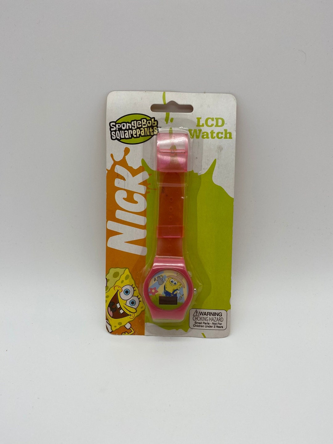 Buy Spongebob Squarepants LCD Watch 2006 Spongebob Watch New on ...