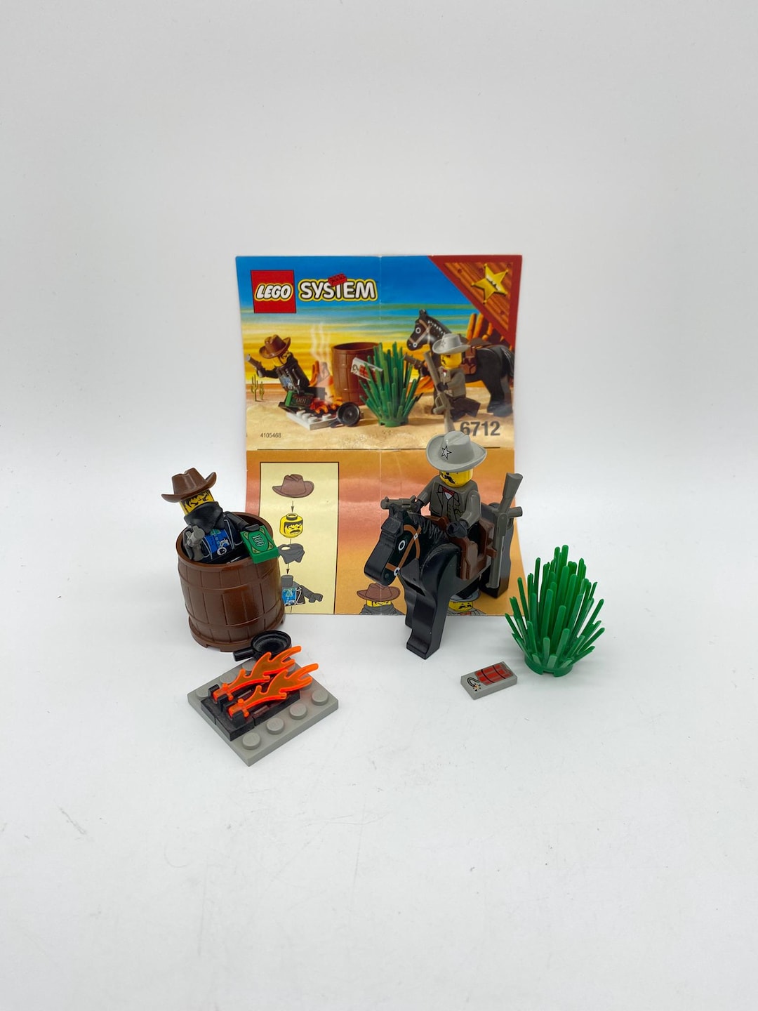 LEGO 6712 Sheriff's Showdown Complete Lego With Manual Vintage Lego Set ...