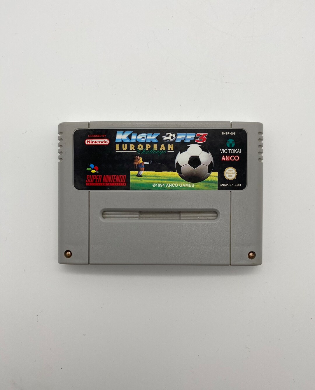Kick off 3 European Challenge for Super Nintendo SNES PAL Version Retro ...