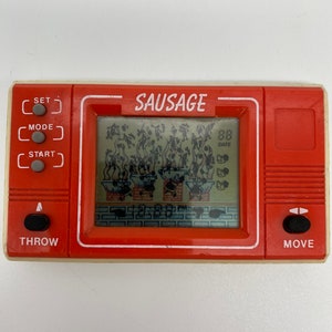 Mr Chef and the Sausages Handheld Game Retro Gaming Game & Watch Tested ...