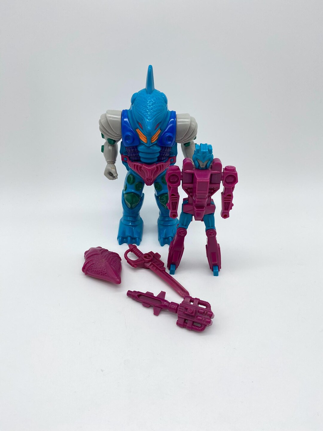 Original Transformers G1 Decepticon Pretenders Submarauder Loose | 1988 ...