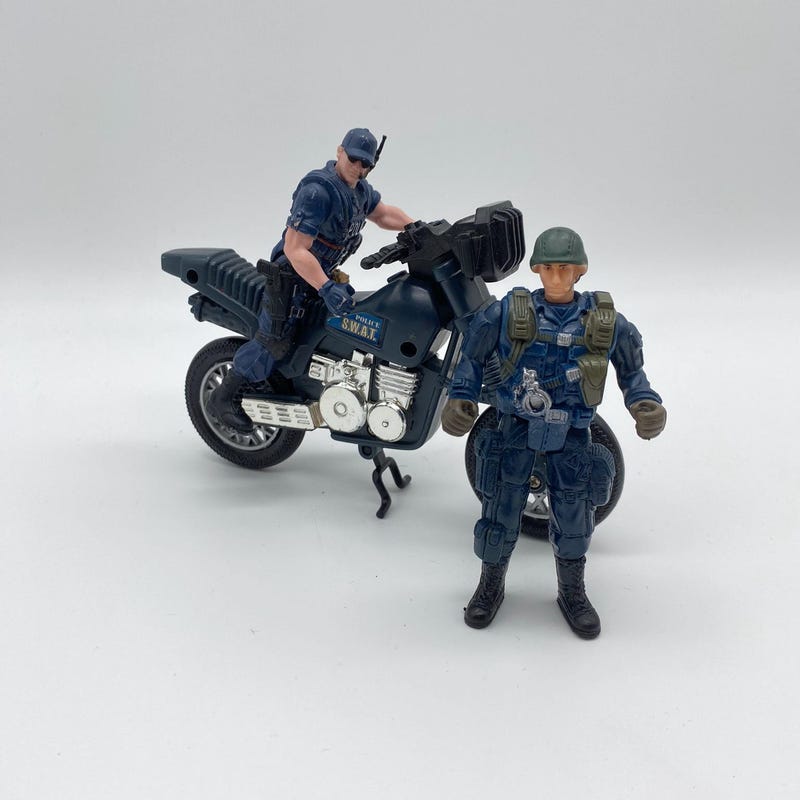 Motorcycle Action Figure - Etsy