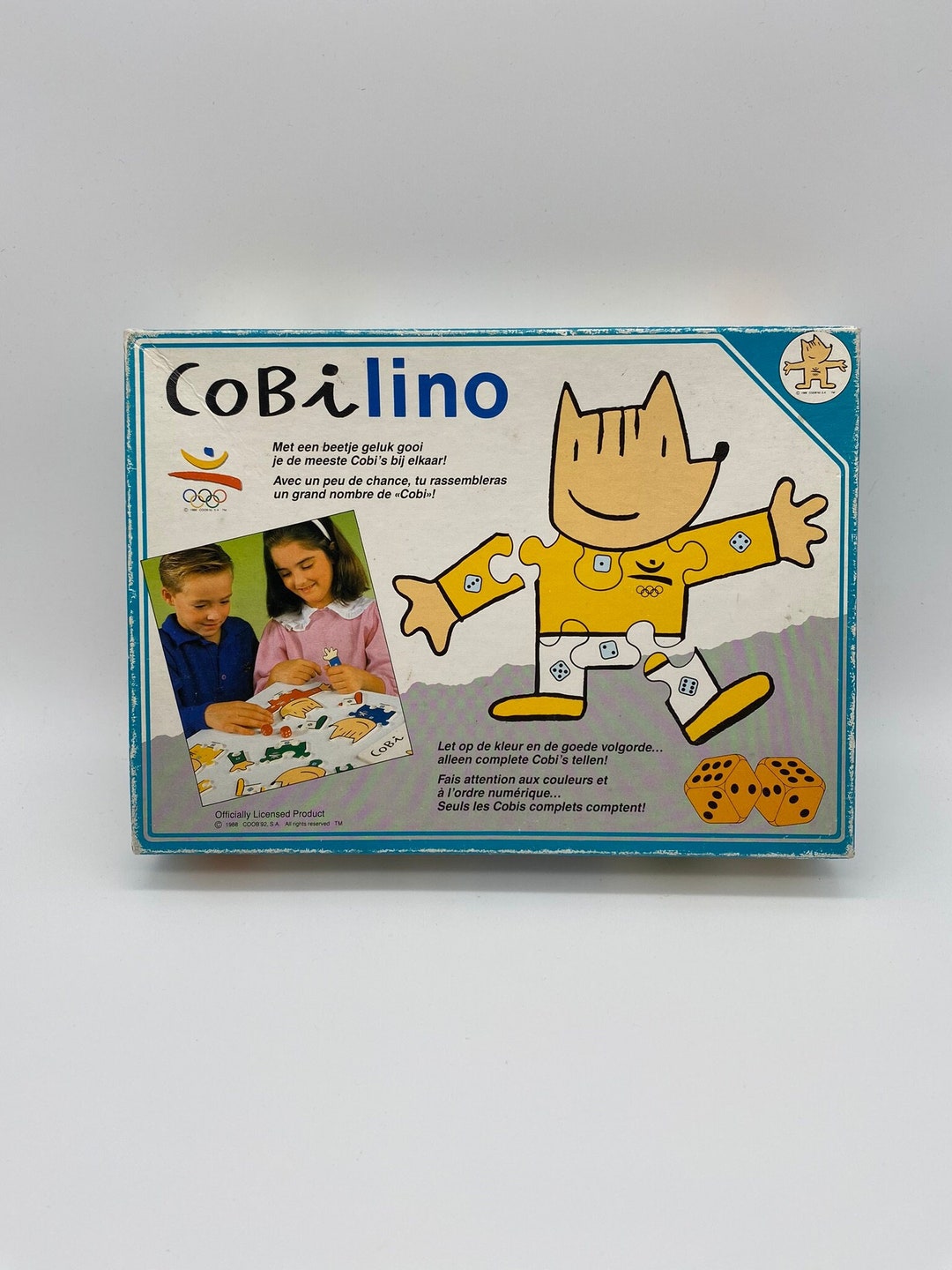 Cobi LINO Game From 1988 Vintage Cobilino Basket Game Olympic Games ...