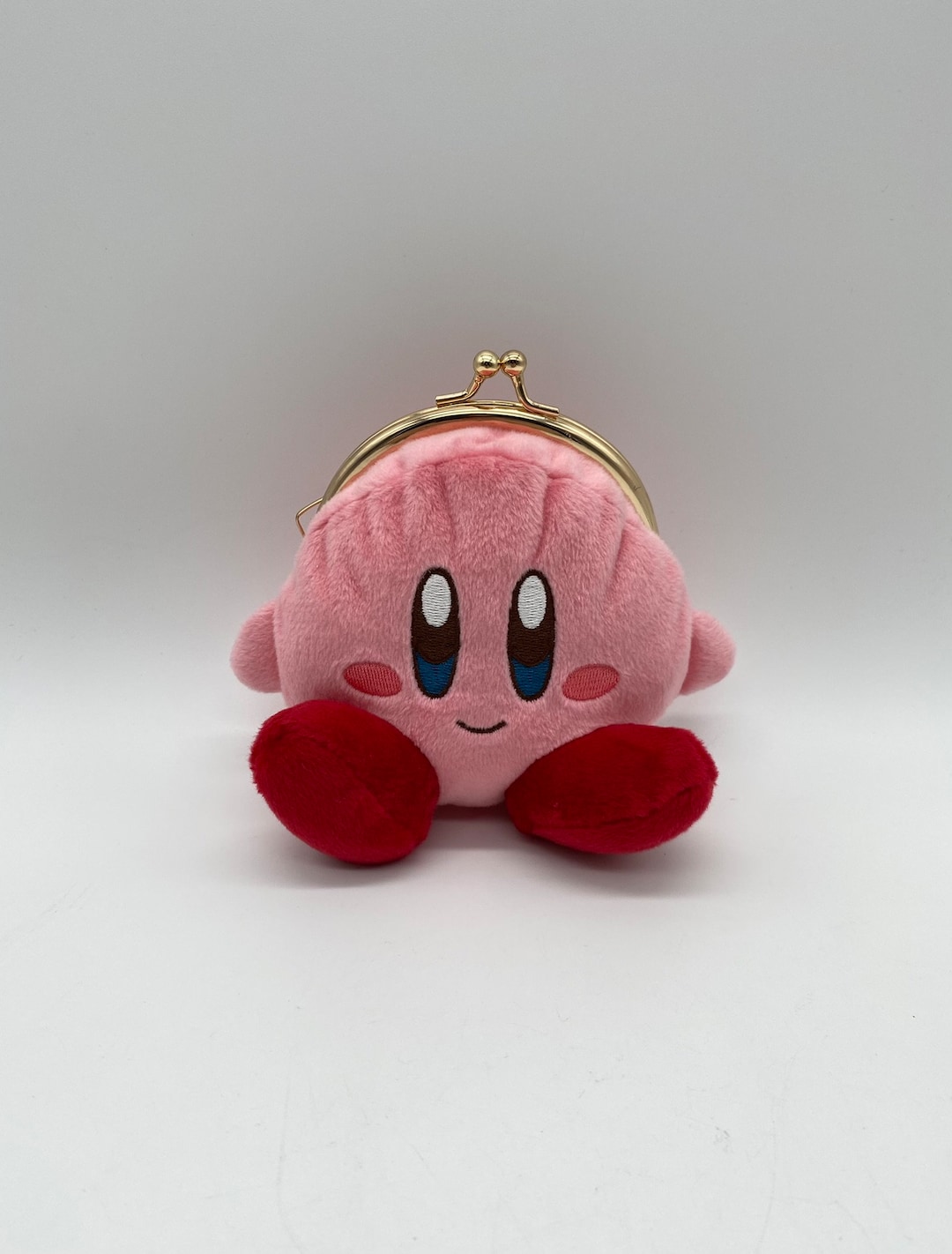 Rare Kirby Plush Coin Purse Nintendo Plush Chalk Bag Fluffy and ...