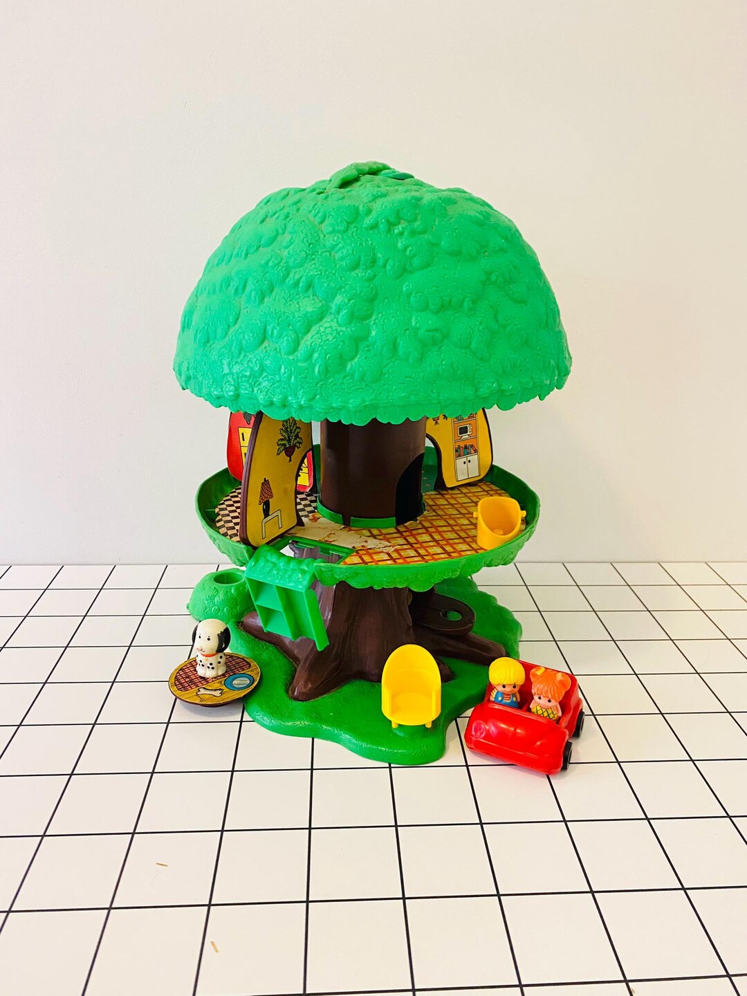 Vintage 1975 Tree Tots Family Treehouse Playset by Kenner Retro Toy ...