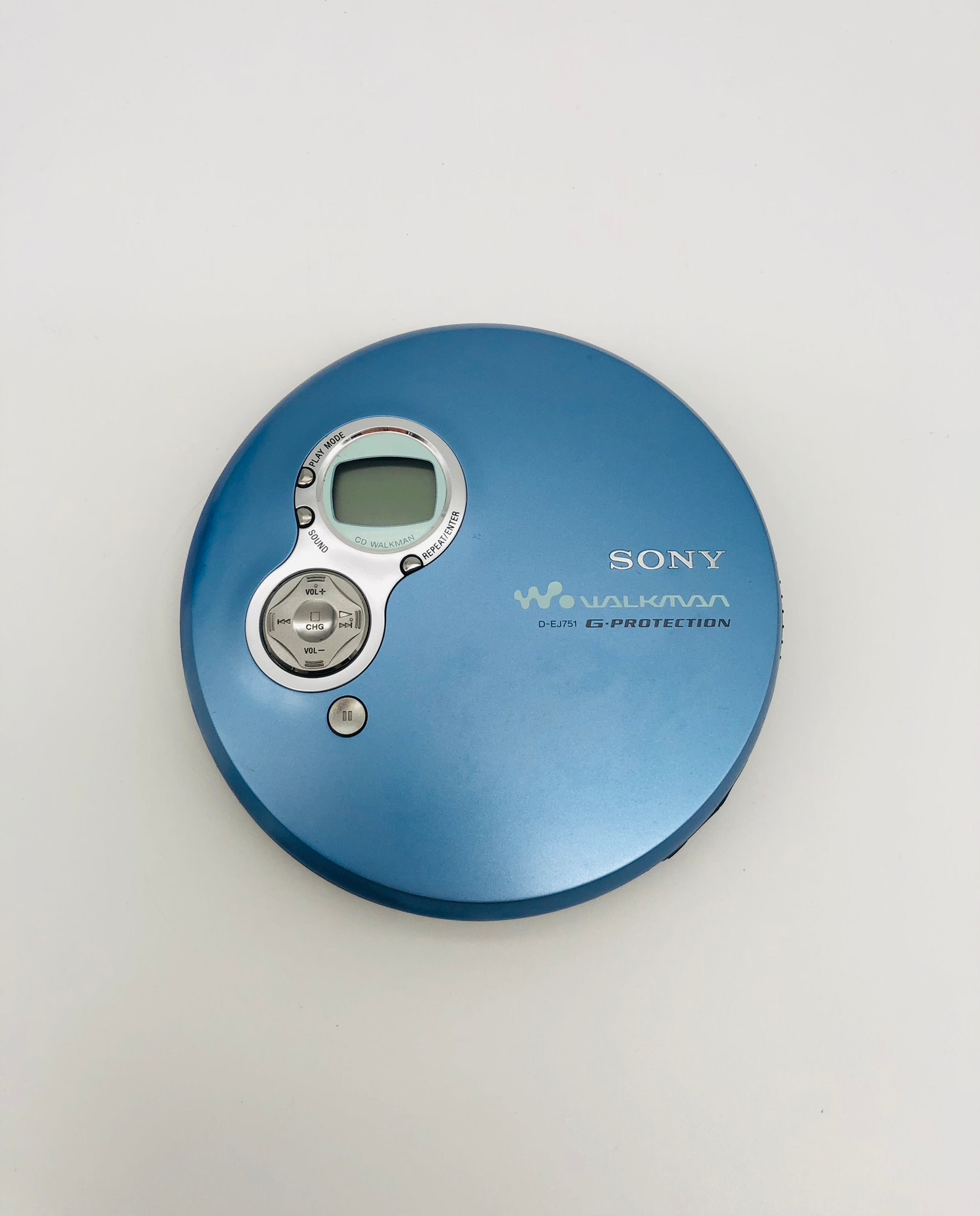 Sony Walkman Cd Player Blue