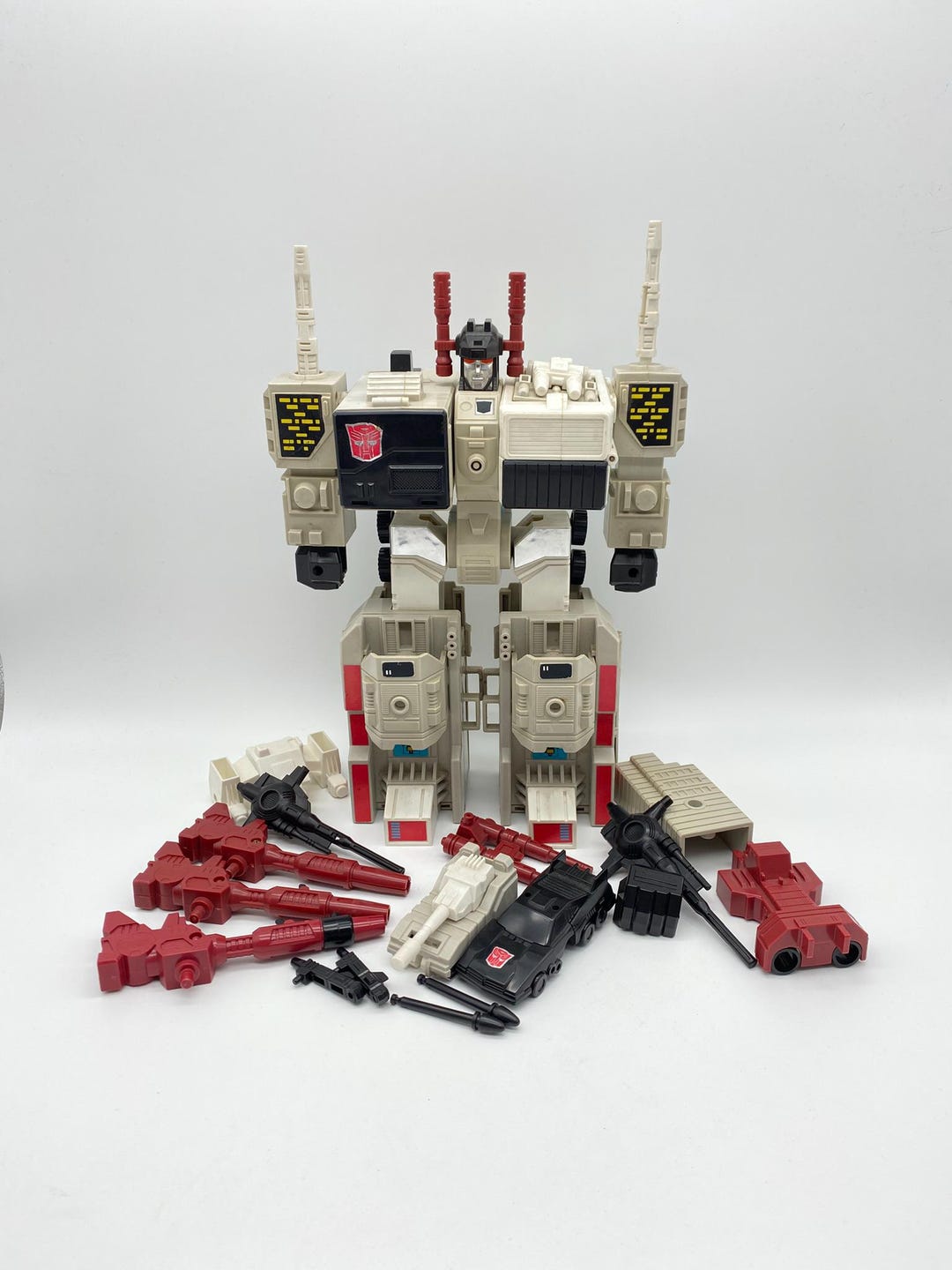 Transformers G1 Autobot Battle Station Metroplex, suelto con accesorios ...