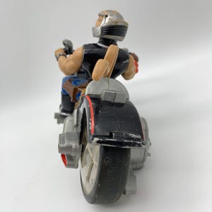 Vintage 1990s Biker Mice From Mars Figure Throttle on Motorcycle ...