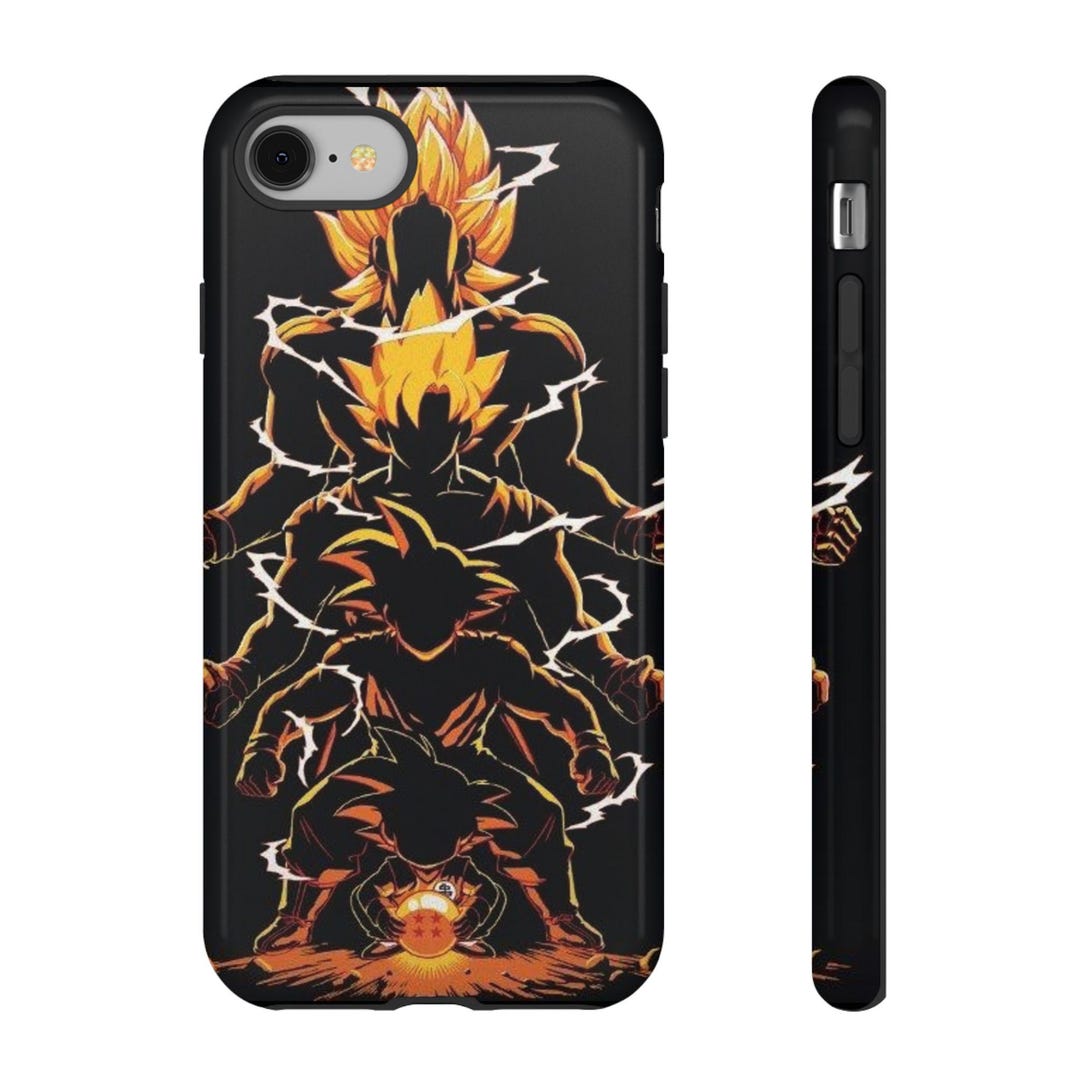 Dragon Ball Z Goku Evolution Tough Case, Anime Phone Cover, Super ...