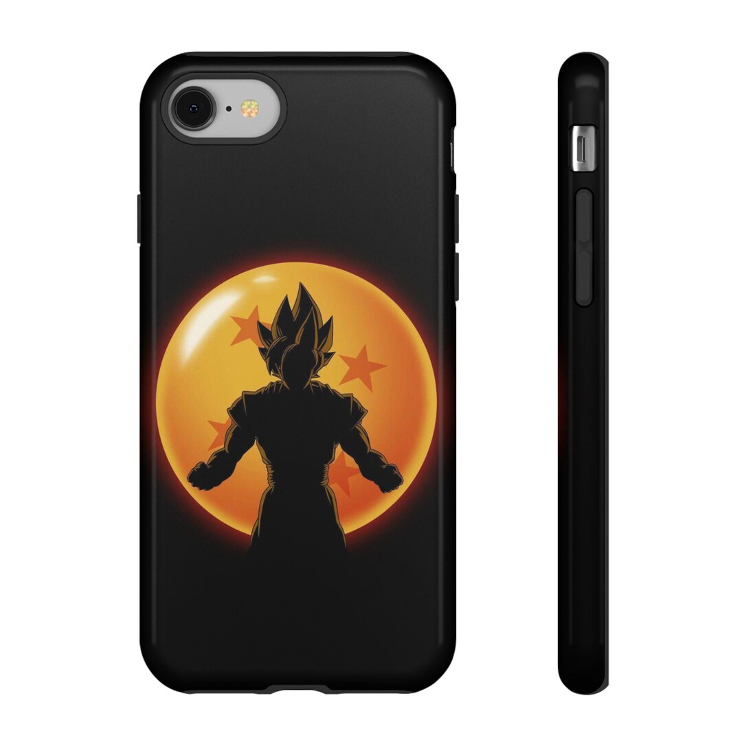Phone Case Dragon Ball Z Goku Silhouette, Tough Phone Cover, Protective ...