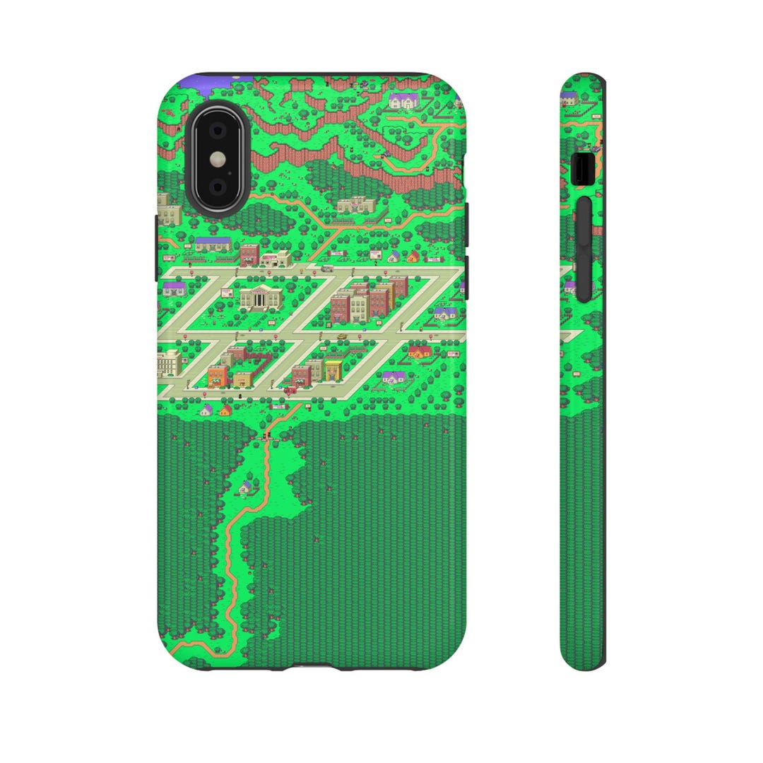 Retro 90s Tough Cases - Earthbound Phone Case, Protective Phone Cover ...