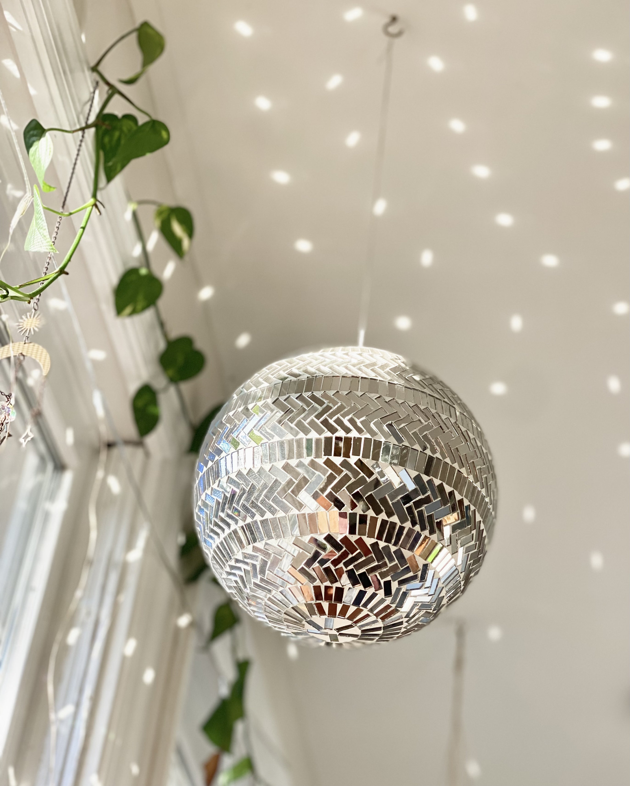 Handmade Mosaic Disco Ball With Unique Design for Home Decor, Parties ...