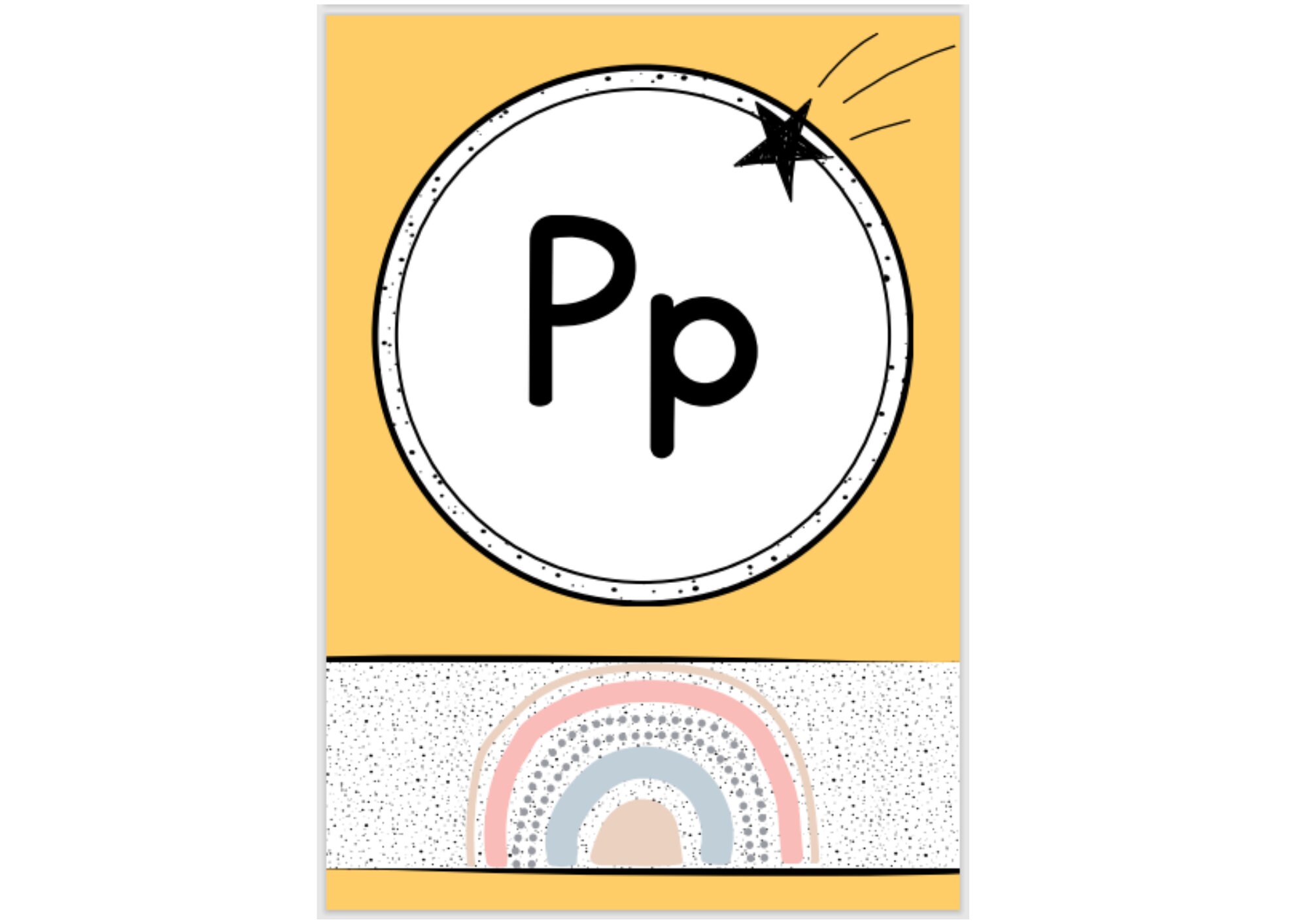 BOHO RAINBOW Alphabet & Number Classroom Display Modern - Etsy