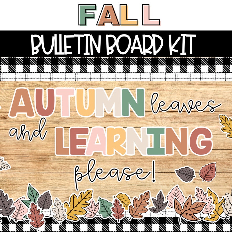 Bulletin Board Set - Etsy