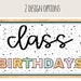 Boho Rainbow & Sky Classroom Birthday Displays Modern Retro - Etsy