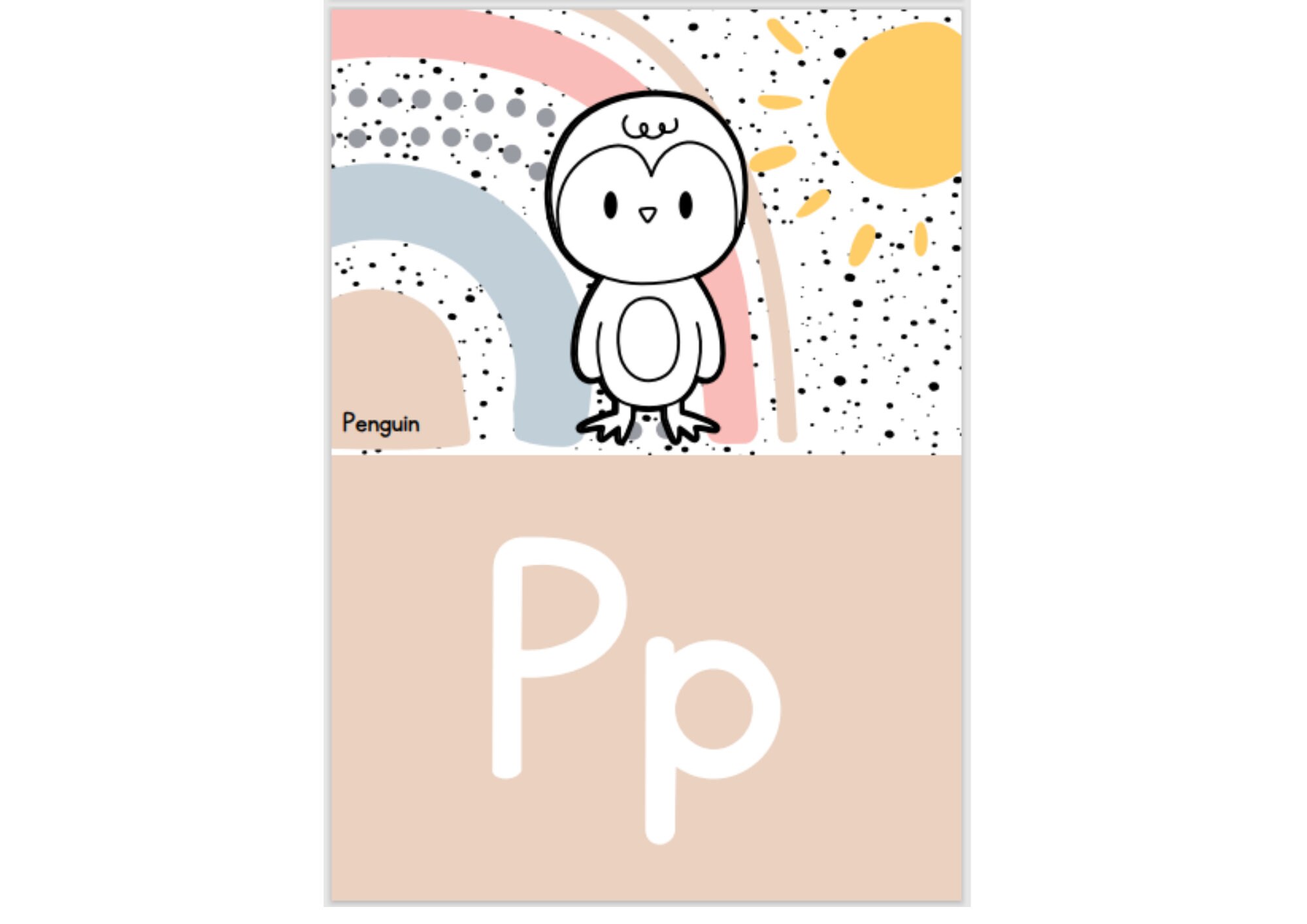 BOHO RAINBOW Alphabet & Number Classroom Display Modern - Etsy