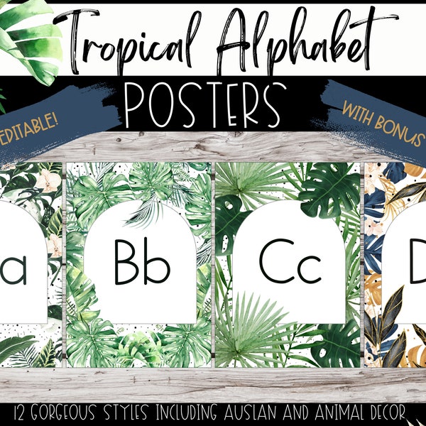 Alphabet Border for Classroom - Etsy