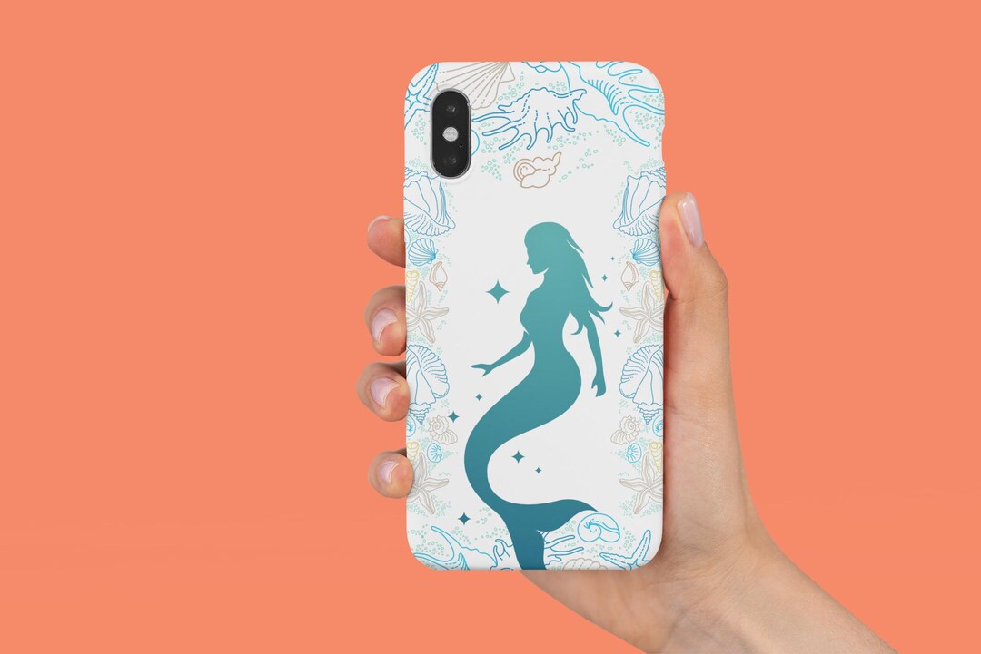 Mermaid Phone Case, Tough Cases for Sea Lovers, Cute Mermaid iPhone ...