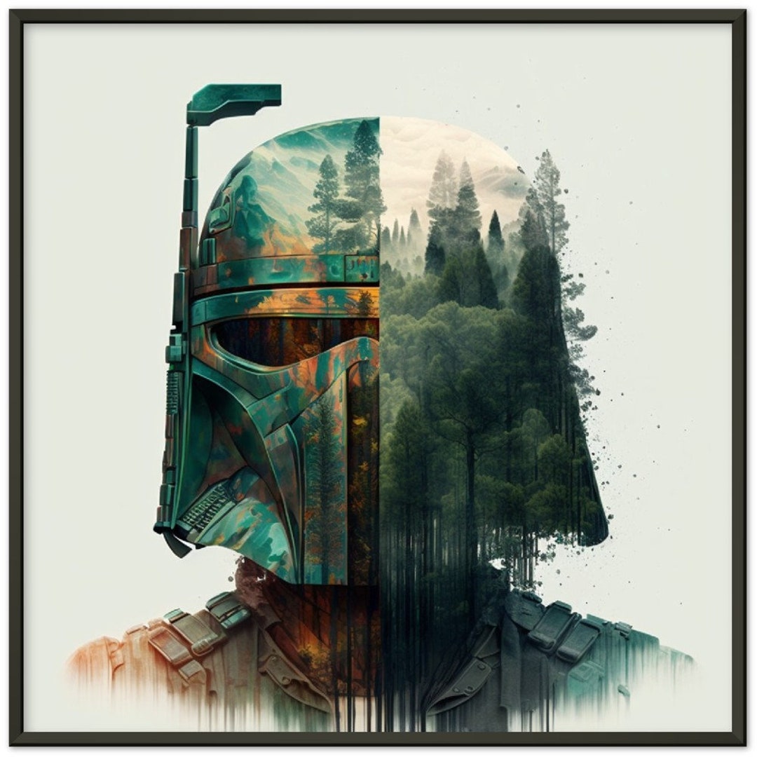 Amazing Mandalorian Endor / Mandalorian Poster / Minimalist - Etsy