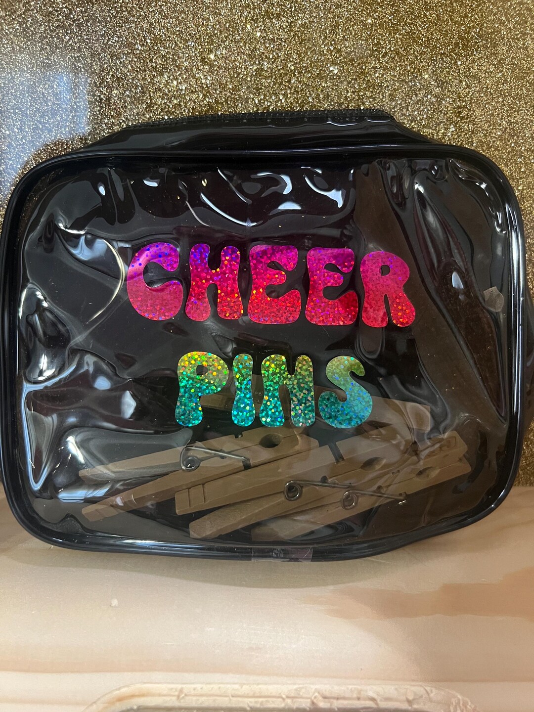 Cheerleading Pin Trading Bag: Cheer Competition Pin Display Tote - Etsy
