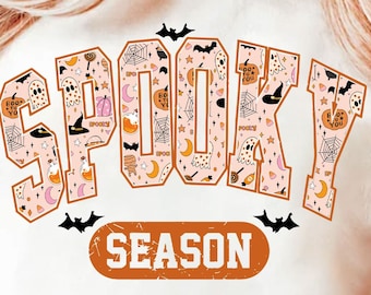 Retro Spooky Season PNG, Spooky Season Png, Halloween Png, Retro ...