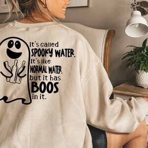 It's Called Spooky Water Svg, It's Like Normal Water Svg, but Has Boos ...