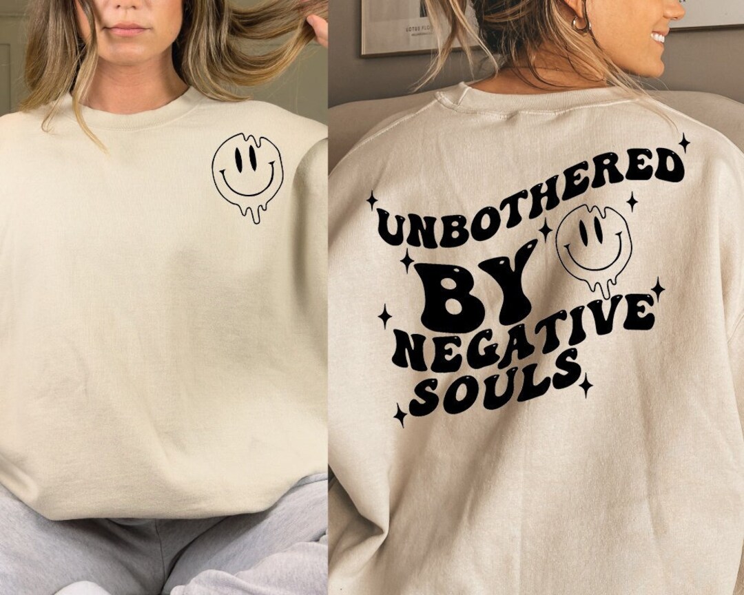 Unbothered by Negative Souls Svg,png Cut File, Trendy Svg, Popular Svg ...
