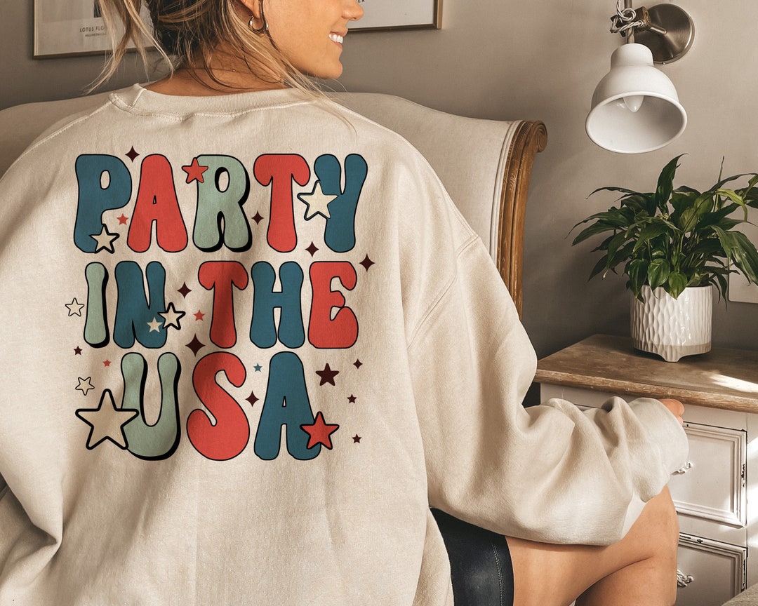 Party in the USA Svg 4th of July Svg Usa Svg Retro America - Etsy