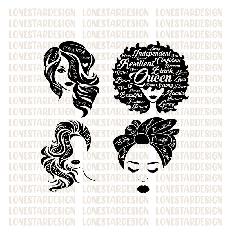 Strong Woman Svg - Etsy