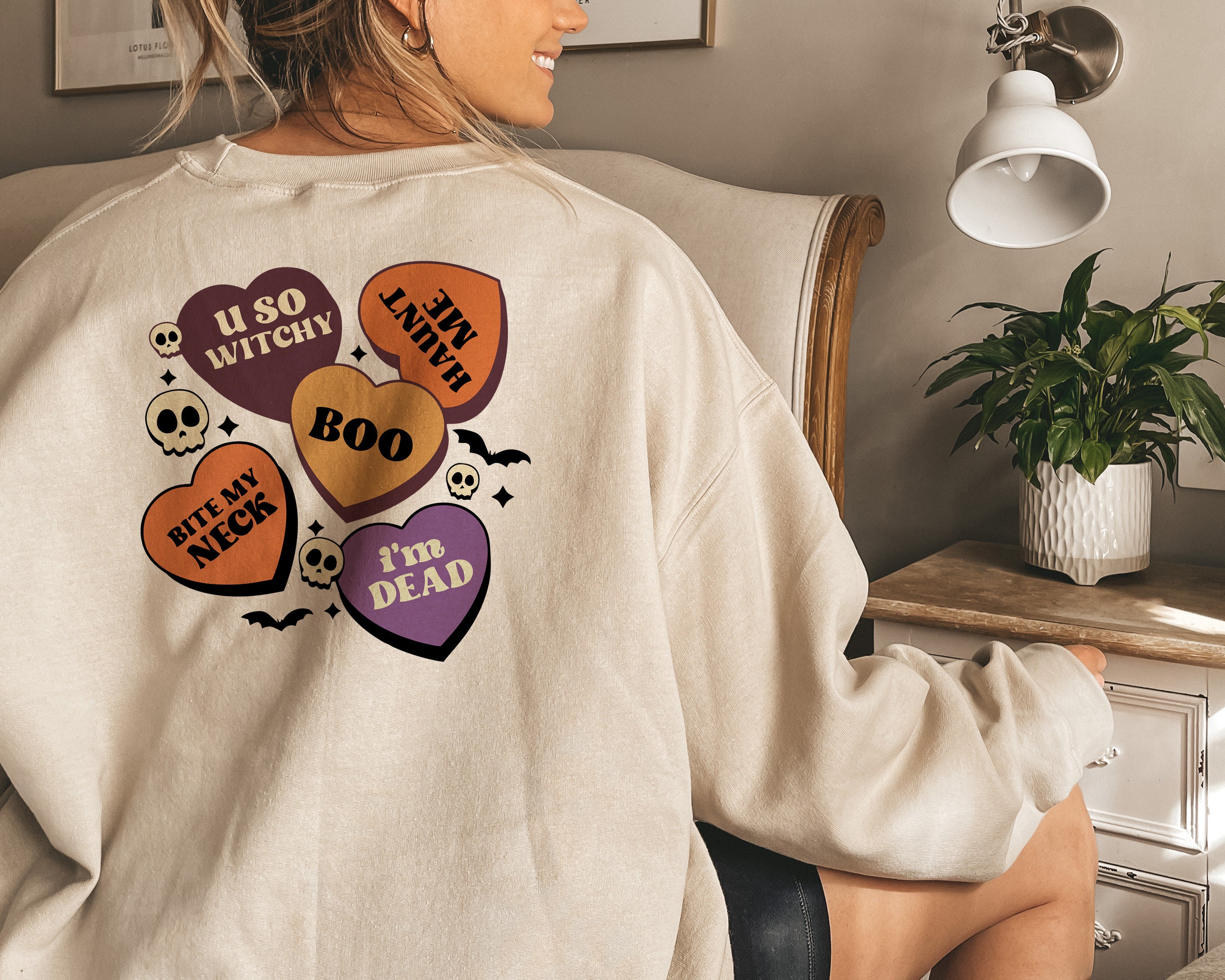 Halloween Candy Hearts Svg / Conversation Hearts Svg / Bite Me Svg ...