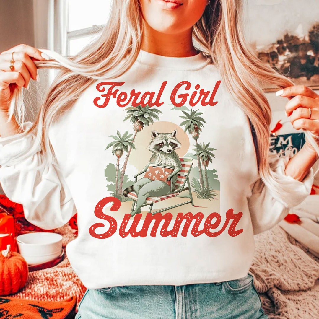 Feral Girl Summer Png Feral Png Summer Png Designs Funny Png Funny