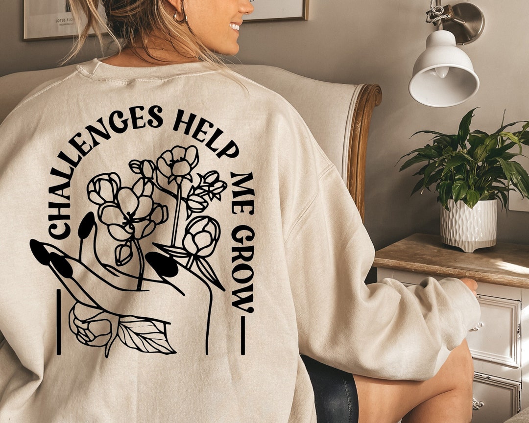 Challenges Help Me Grow Svg, Png, Trendy Svg,cut Files for Cricut, Self ...