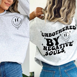 Unbothered by Negative Souls Svg,png Cut File, Trendy Svg, Popular Svg ...