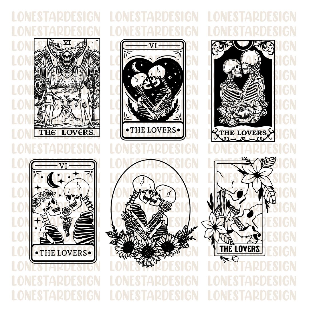 the-lovers-bundle-svg-the-lovers-tarot-card-svg-skeleton-lovers-svg