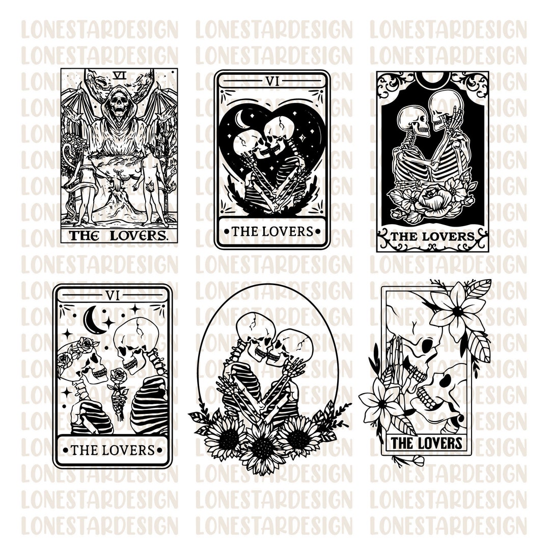 The Lovers Bundle SVG The Lovers Tarot Card Svg Skeleton Lovers Svg The Lovers Bundle SVG The Lovers Tarot Card Svg Skeleton Lovers Svg