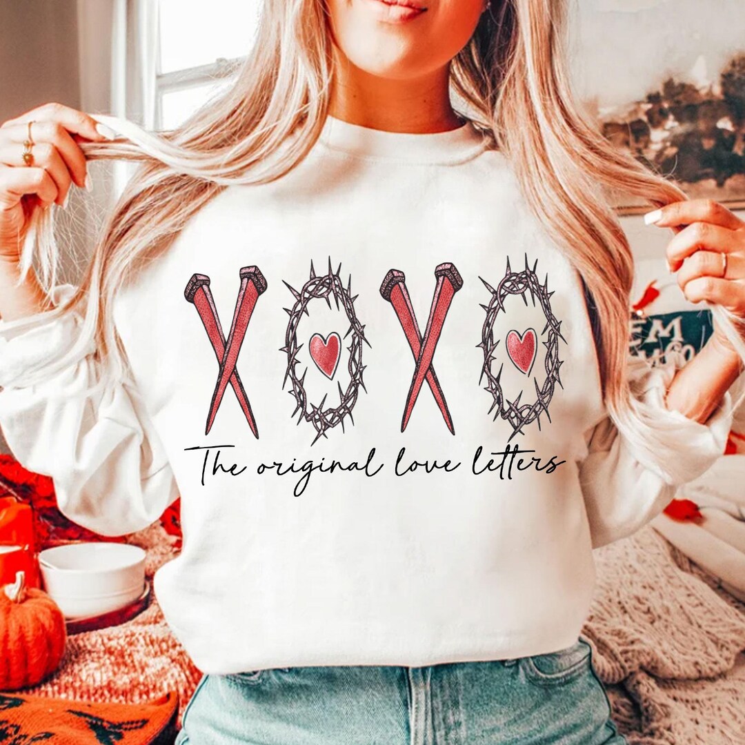 Jesus Valentine Png, XOXO the Original Love Letters, Christian ...