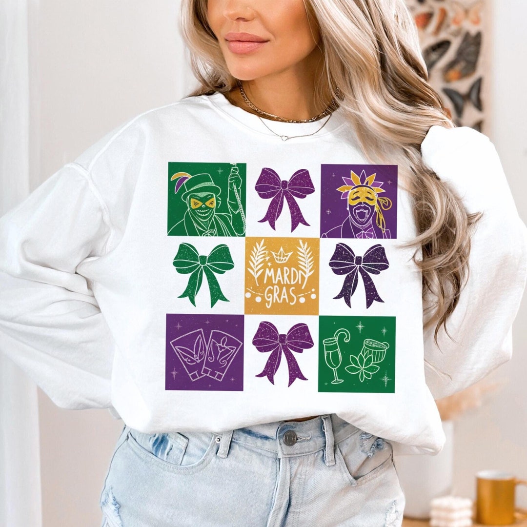 Checkered Mardi Gras PNG, Fleur De Lis Png, Retro Mardi Gras Png, Mardi ...
