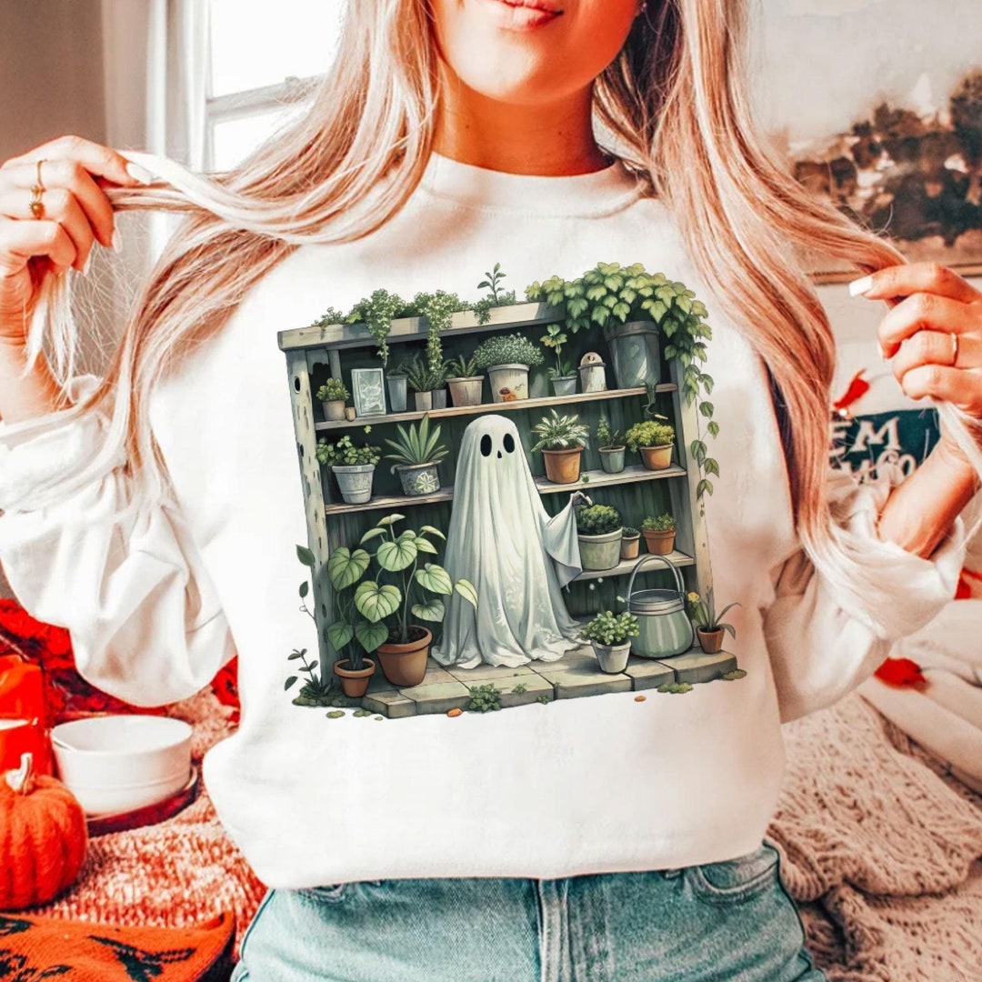 Ghost Plant Lady Png, Halloween Plants Png, Ghost Plant Png, Halloween ...