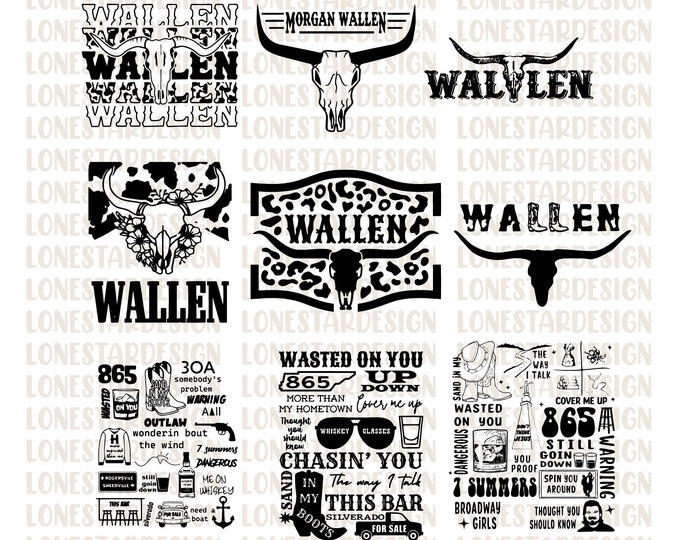 Wallen, Wallen, Wallen PNG SVG Digital Download - Etsy UK