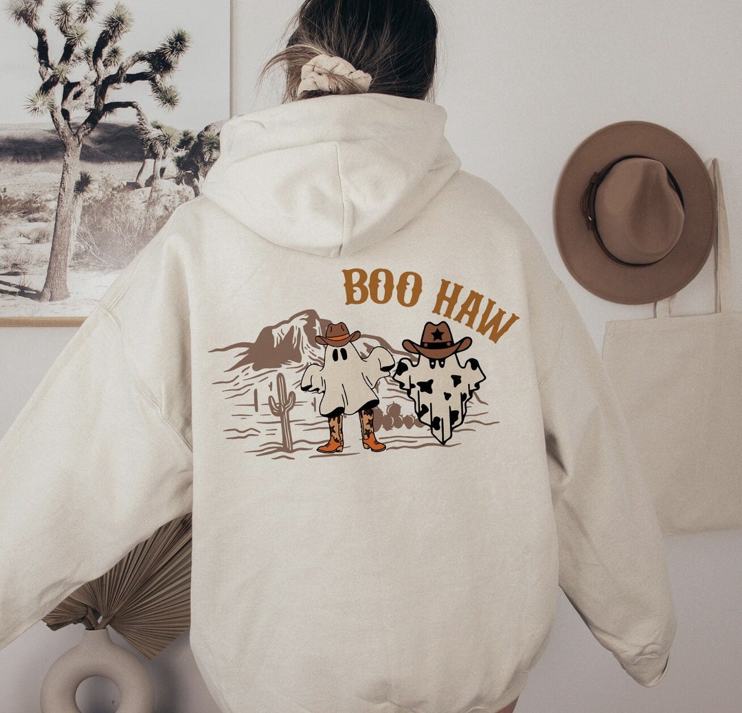 Boo Haw SVG PNG, Cowboy Ghost Svg, Western Ghost Svg, Halloween Cowgirl ...