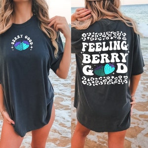 Feeling Berry Good Svg, Retro Strawberry Svg, Strawberry Sublimation ...