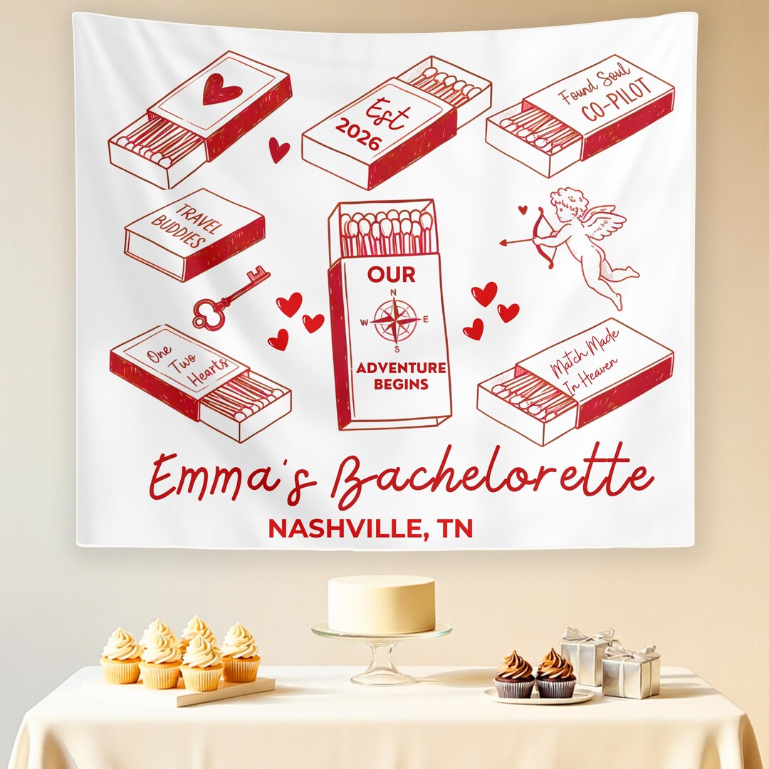 Custom She Found Her Perfect Match Bachelorette Party Banner ...