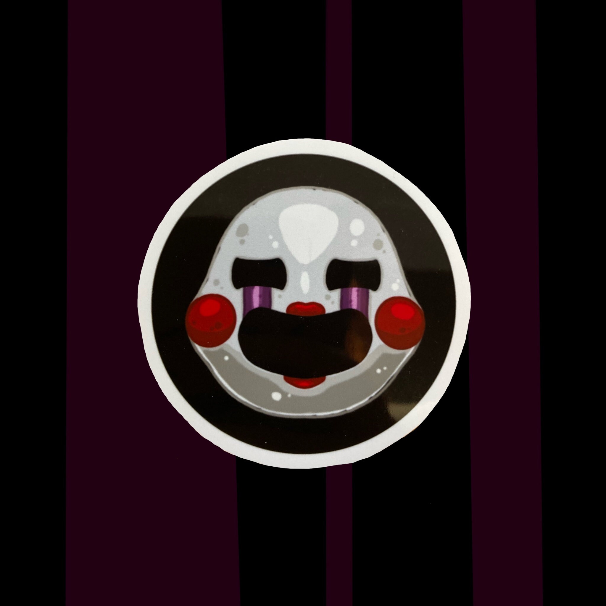 FNAF Marionette/the Puppet Vinyl Sticker - Etsy